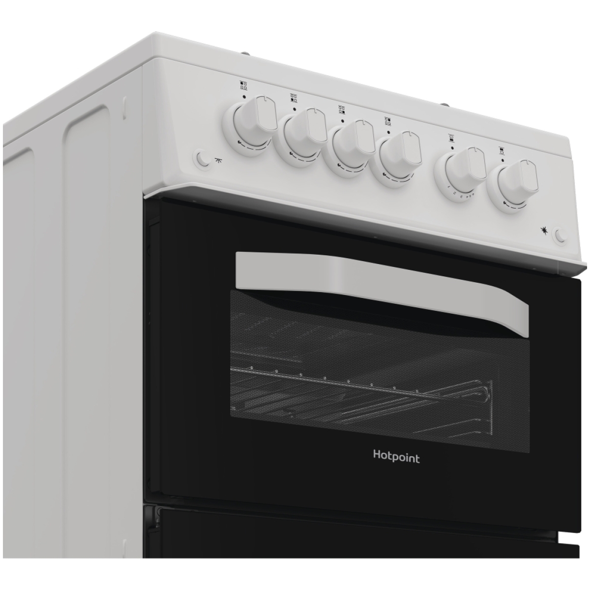 HOTPOINT HTG5GCWL Gas cooker - Toplex Home Appliances in Lancashire